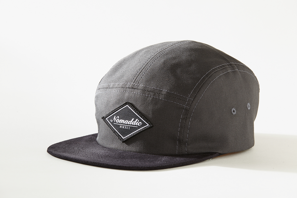 Diamond Logo Suede 5-Panel Hat - Grey (Home) – NOMADDIC